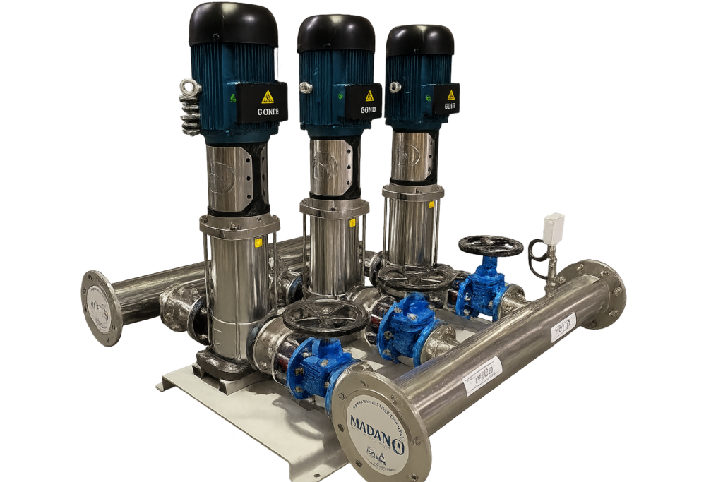 הגברת לחץ - HYDROMAT - madantec solutions